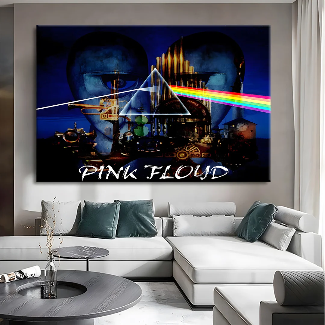 Pink Floyd Montage Canvas Wall Art