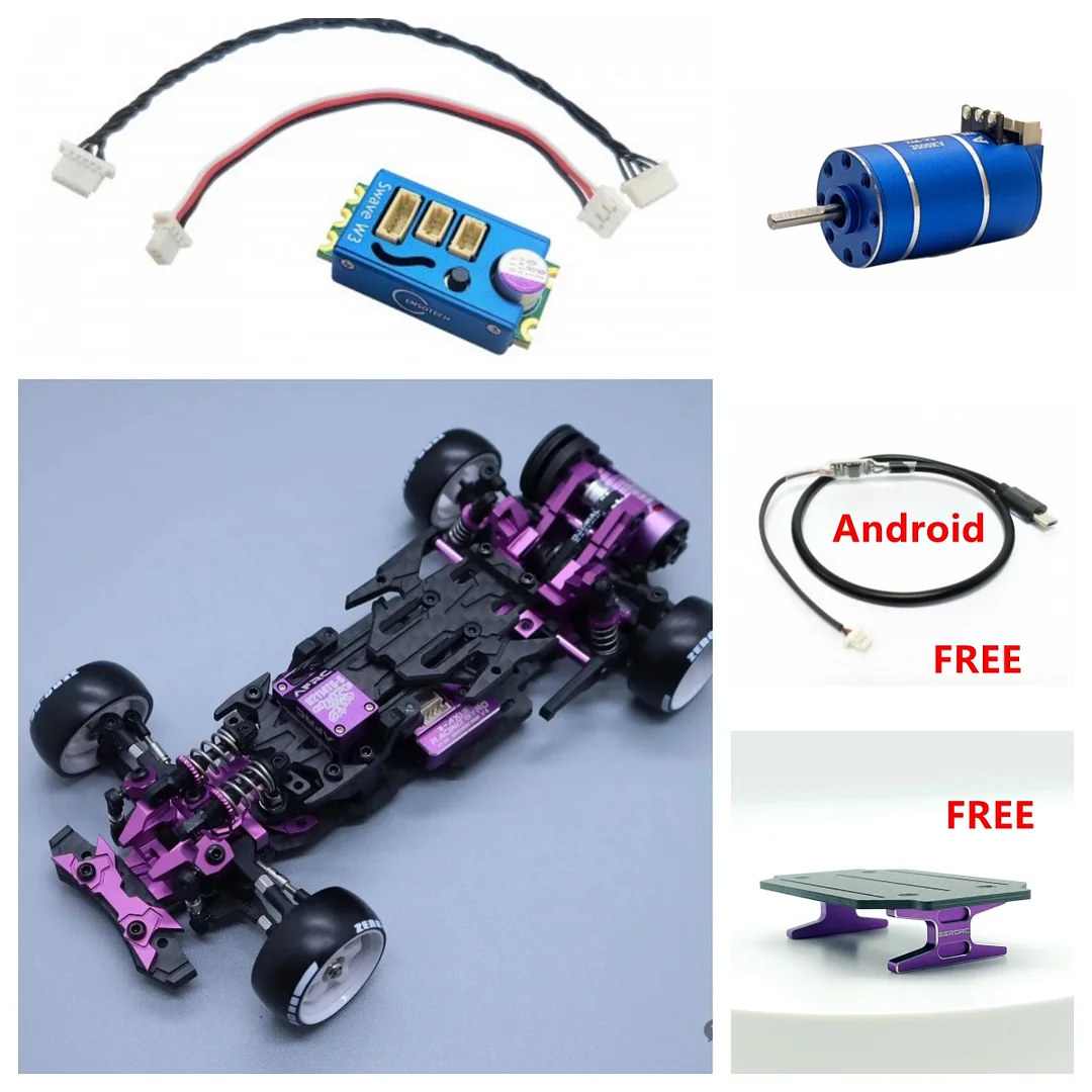 RW00S 1/24 Drift Chassis Kit ZERO RC