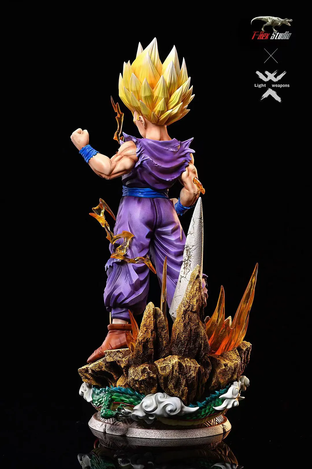 1/6 Scale Super Saiyan 2 Debut of Son Gohan - Dragon Ball Resin Statue ...