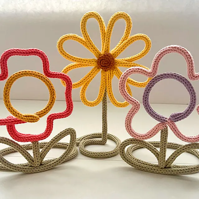 30+ Flower Template For Knitted Wire Art | Digital Download