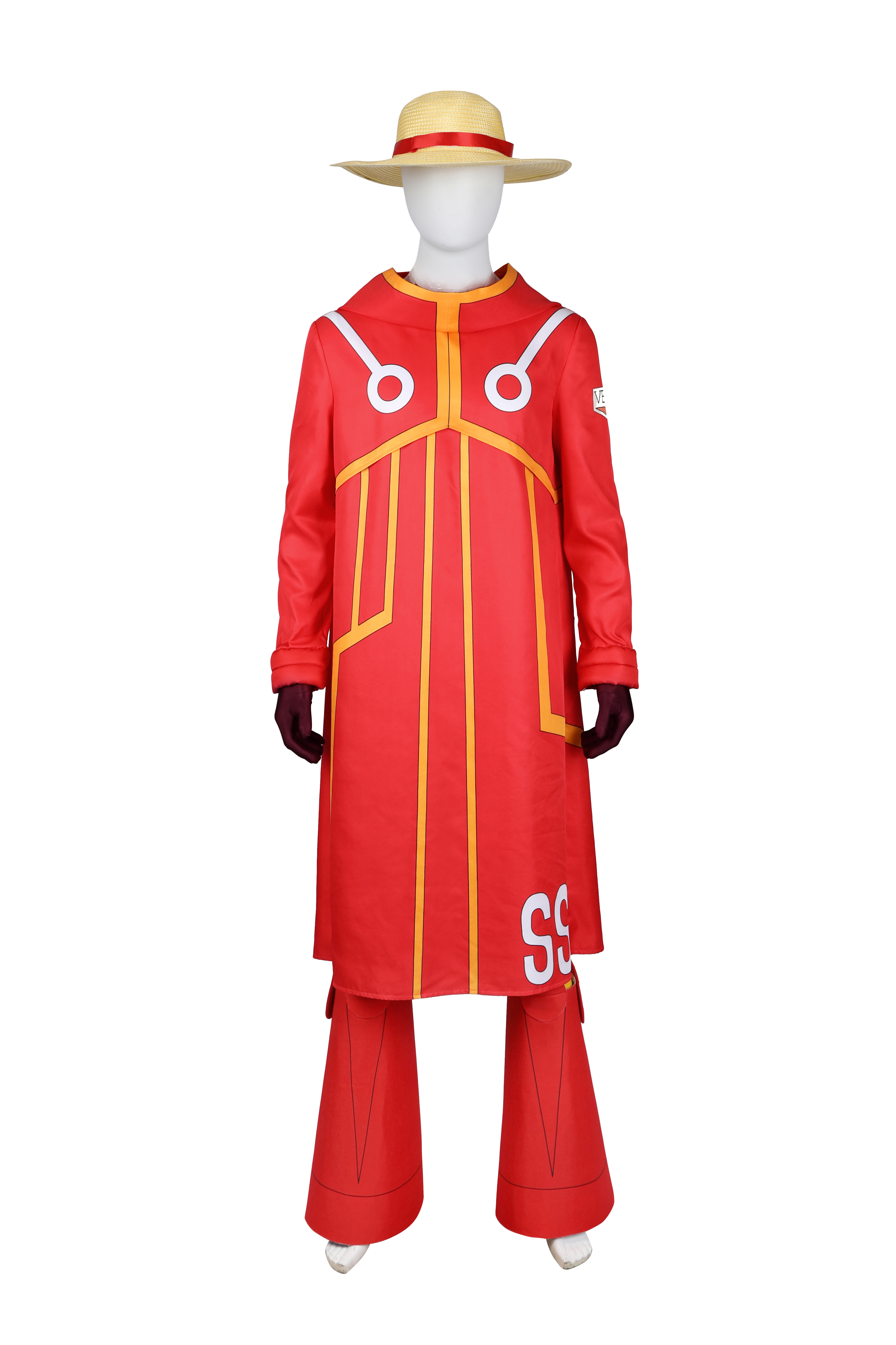 One Piece Egg head Monkey D. Luffy Live-action version cosplay Full set ...