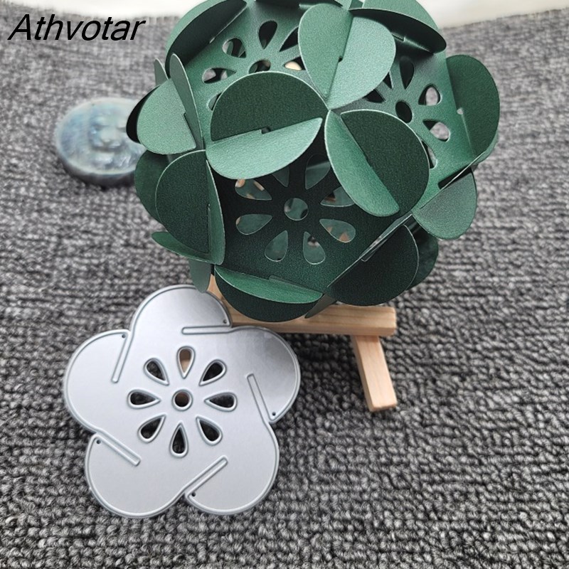 Athvotar Ball Metal Cutting Dies Cut Die Mold Scrapbook Paper Craft ...