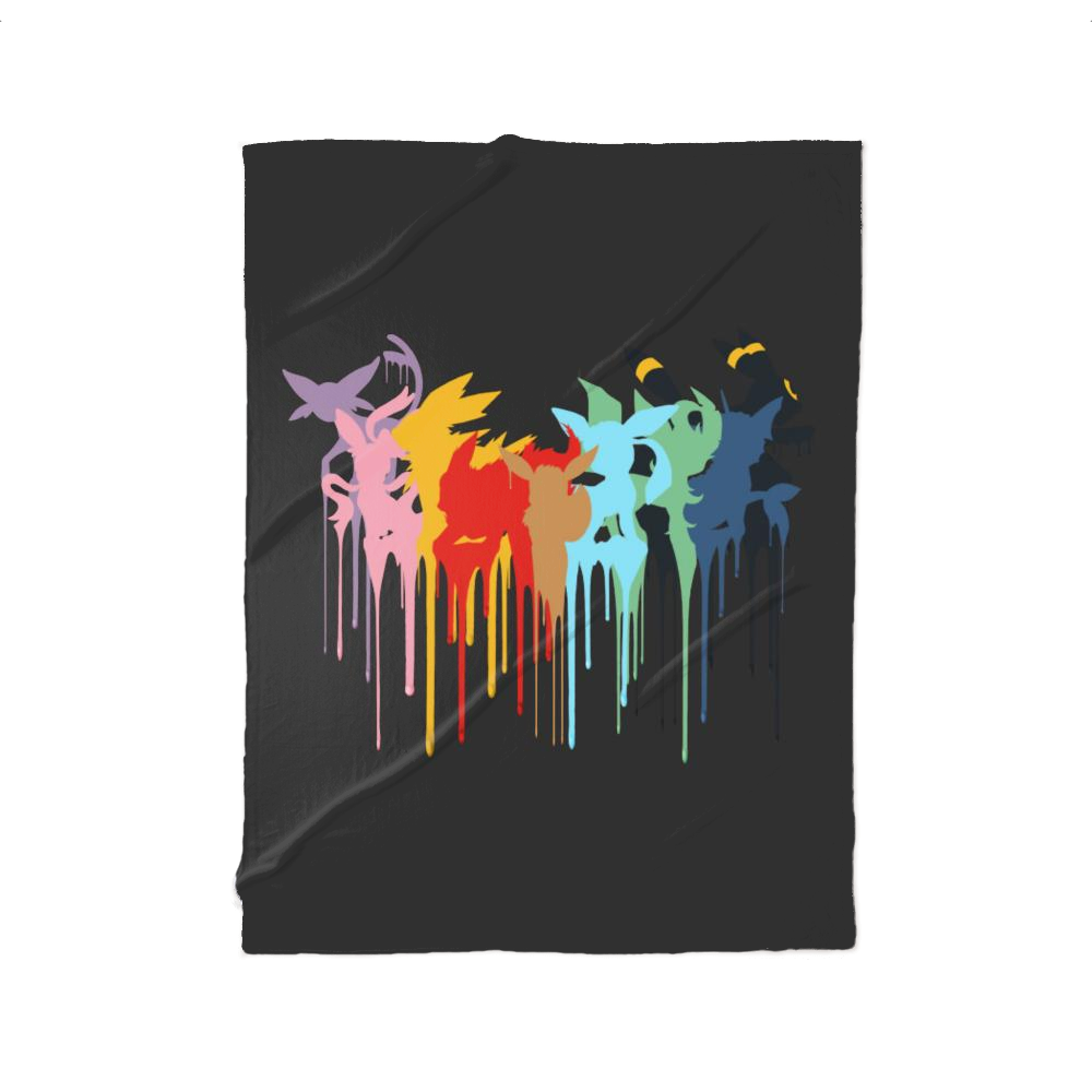 Eeveelution Fluid, Pokemon Fleece Blanket