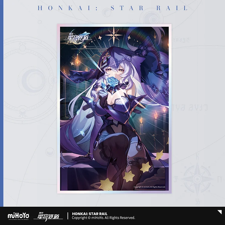 Honkai Star Rail Characters Posters [Original Honkai Official Merchandise]
