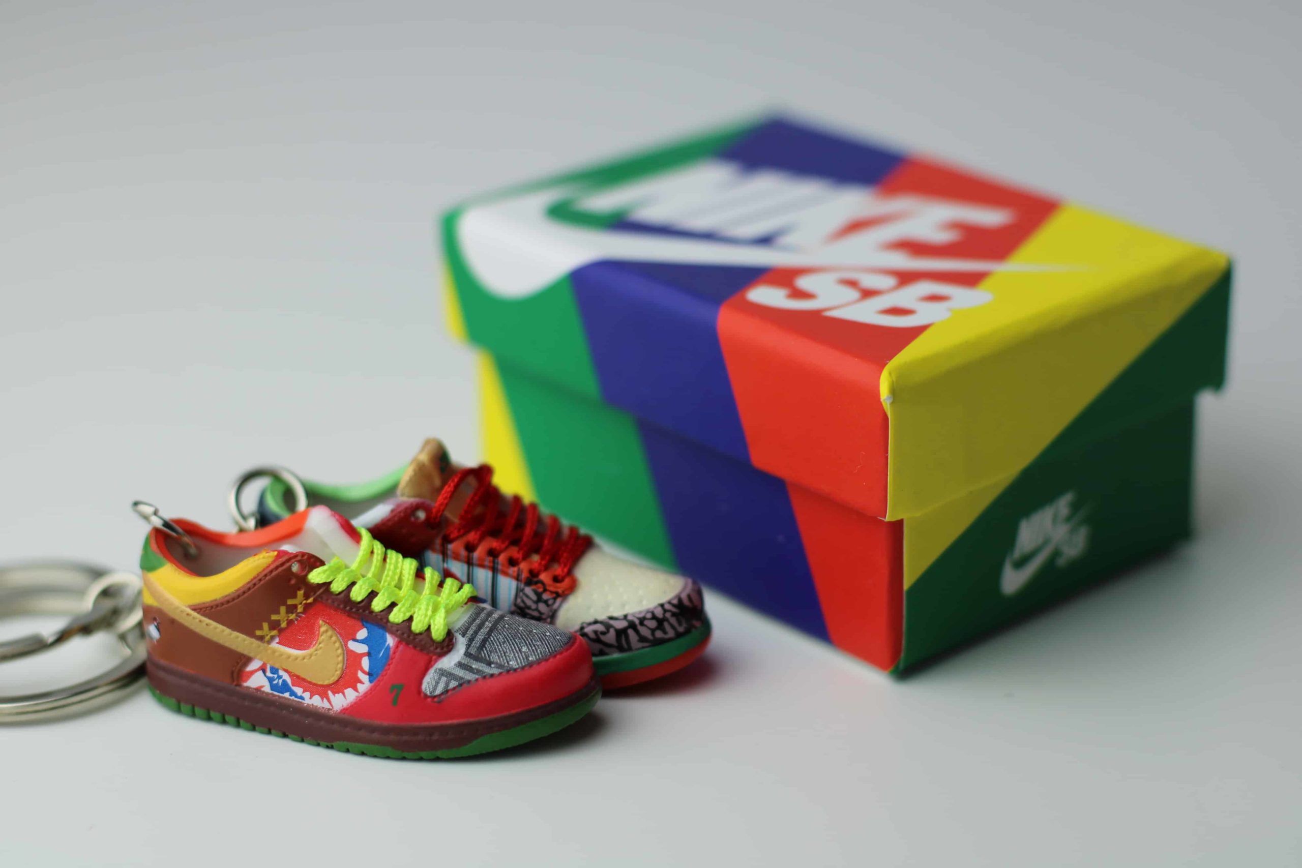 SB Dunk Low "What the Dunk" -Sneakers 3D Keychain