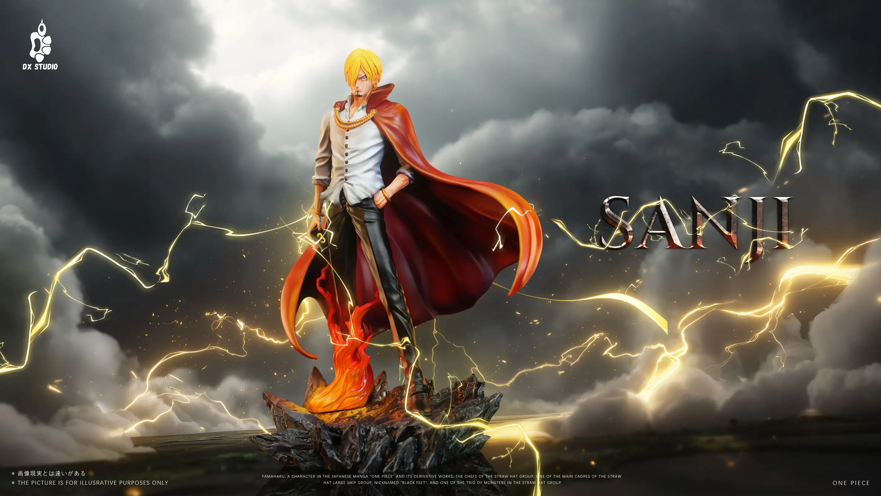 Prince Sanji - ONE PIECE Resin Statue - Dx Studio