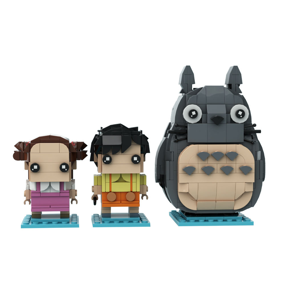 MOC-123532 Totoro, Satsuki & Mei – Studio Ghibli