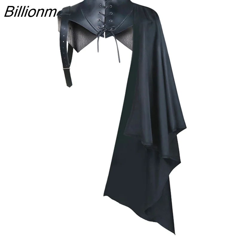 Billionm Steampunk Retro Leather Arm Sheath Armor Costume One Shoulder ...