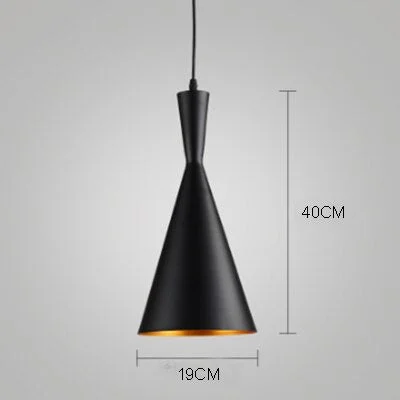 Modern Attractive Lamps E27 Musical Instrument Aluminum Pendant Lights ...