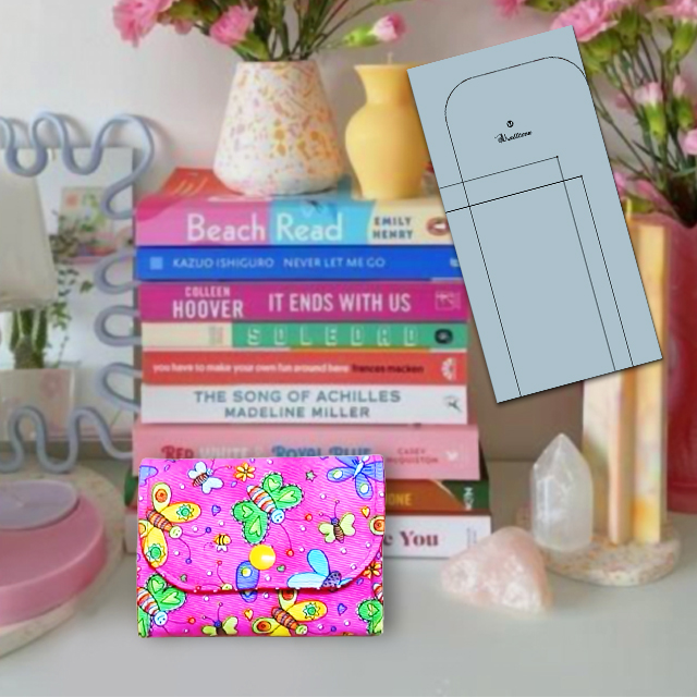 DIY Cute card wallet – With Tutorial