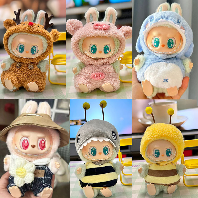 Labubu Doll Plush Animal Costumes Collection | Kawaii Character Outfits ...