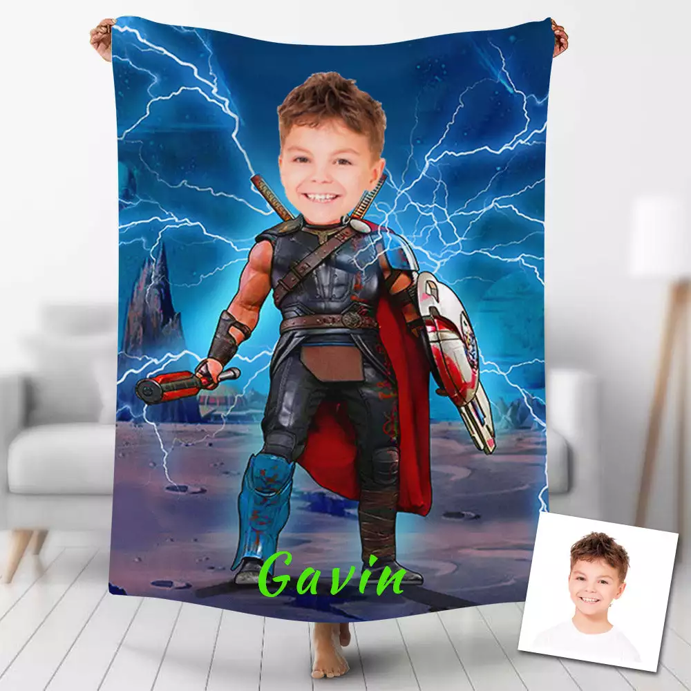 Custom Blankets Personalized Thor Blanket