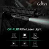 2000 Lumen Rifle Laser Light Combo, Picatinny Rail MLOK Mounted LED ...