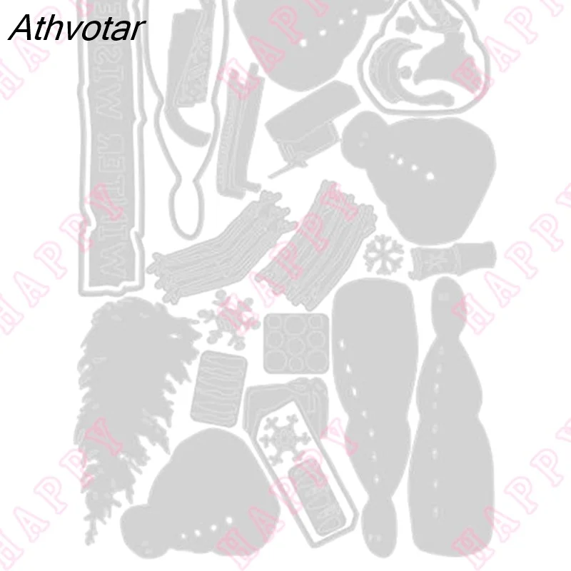 Athvotar Metal Cutting Dies Twig And Stump Scrapbook Diary Decoration ...