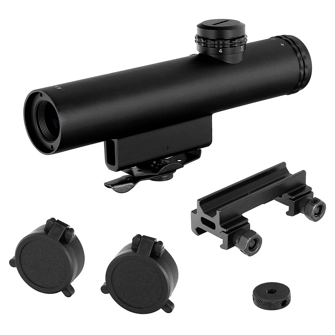 ohhunt® 4x20mm Electro Sight Carry Handle Rifle Scope w/ BDC Turret