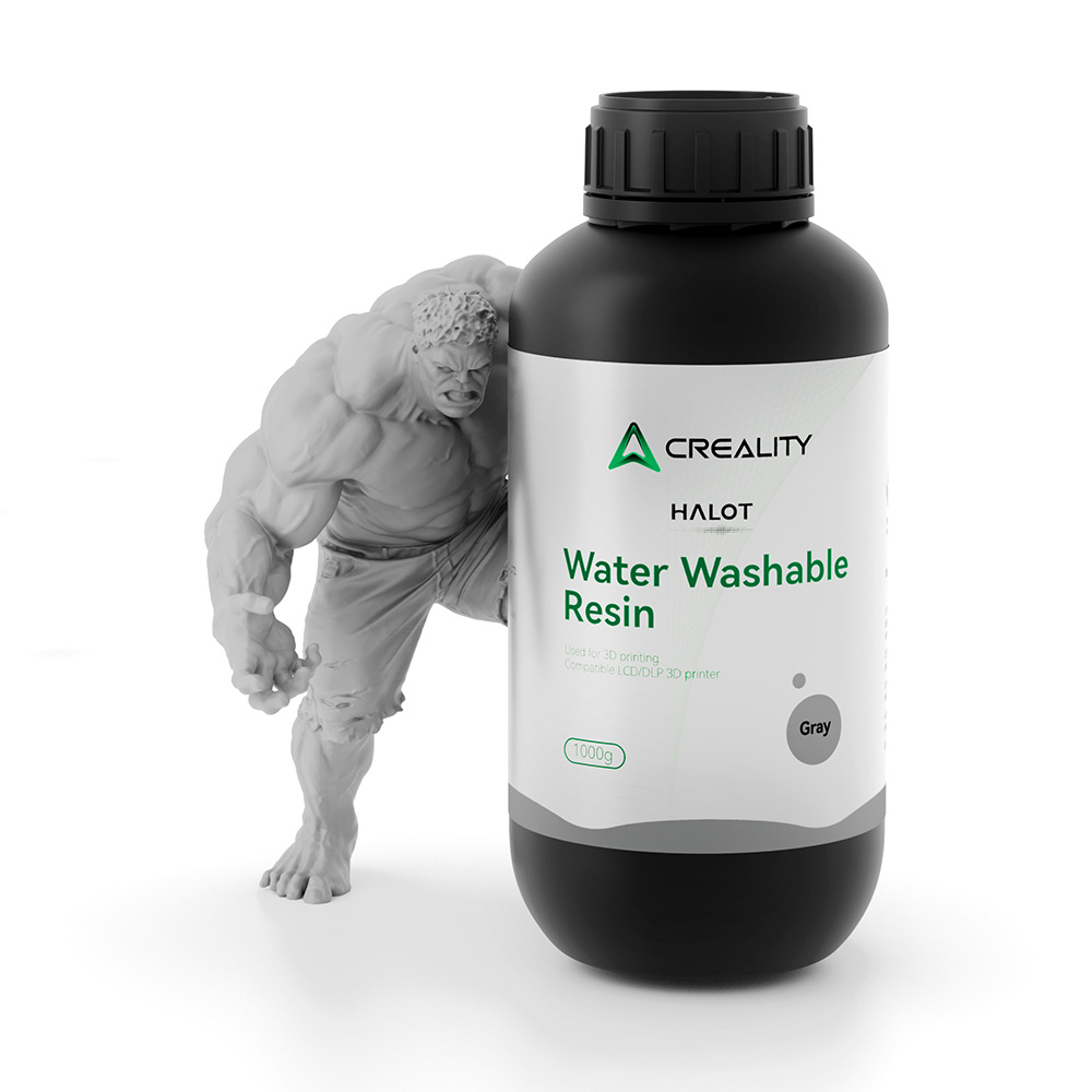 Halot Water Washable Resin 1kg - Easy & Low Odor