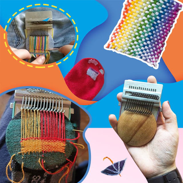 Speedweave Type -Darning Weaving Loom Kit