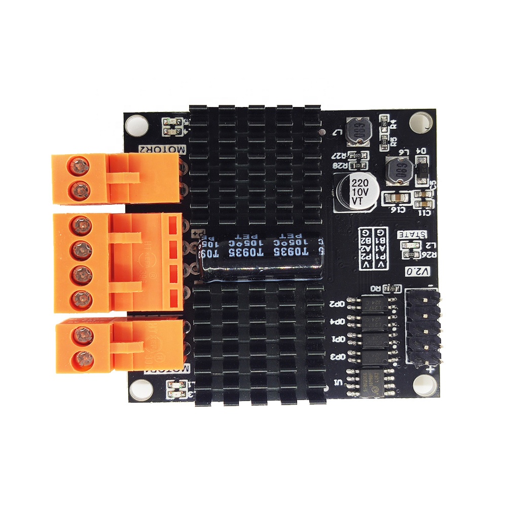 12V 24V 7A 12A 15A High Current DC Brush Motor Driver Signal Dual H ...