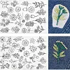 Water Soluble Flower Patterns for Embroidery🎁