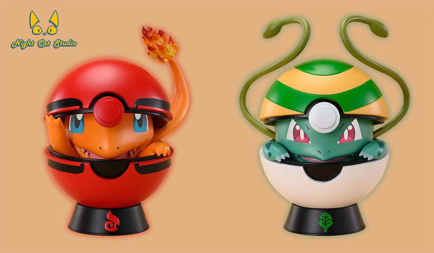 1/1 Scale Pokemon Poké Ball 002 - Pokemon Resin Statue - Night Cat ...