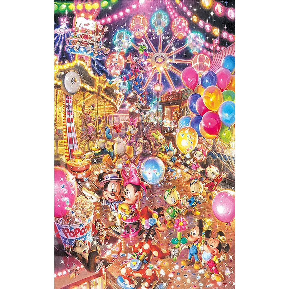 Cartoon Mickey Mouse (canvas) full round or square drill diamond painting