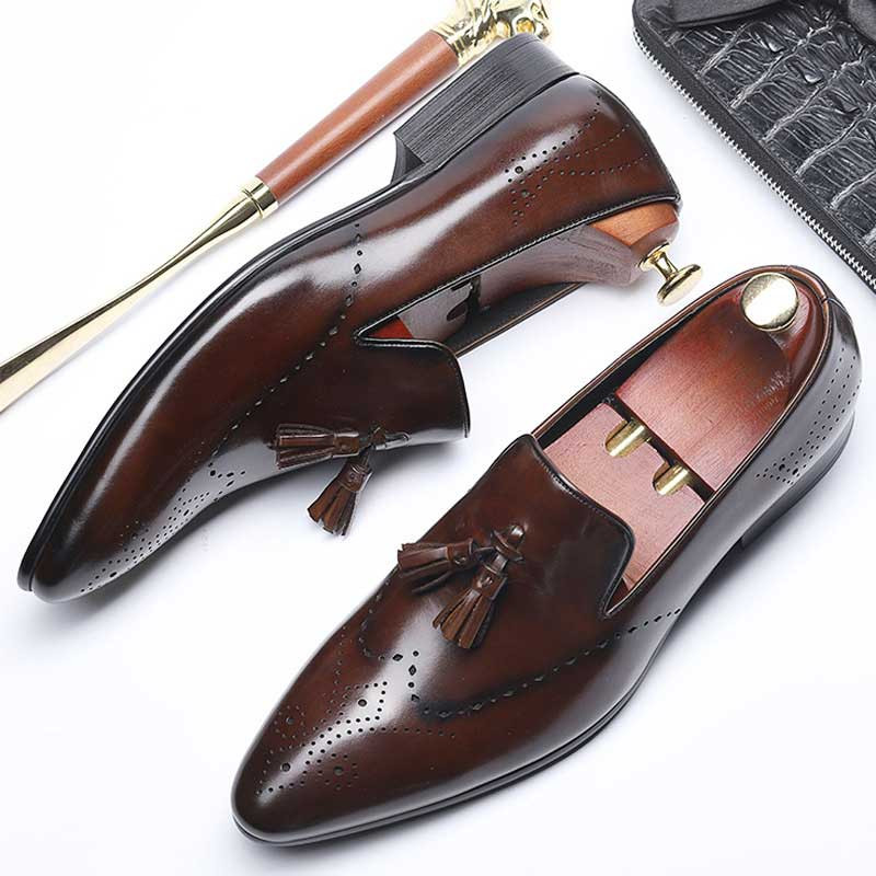 MEN TASSEL SHOES