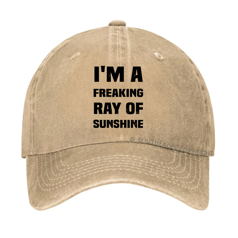 I'm A Freaking Ray Of Sunshine Hat