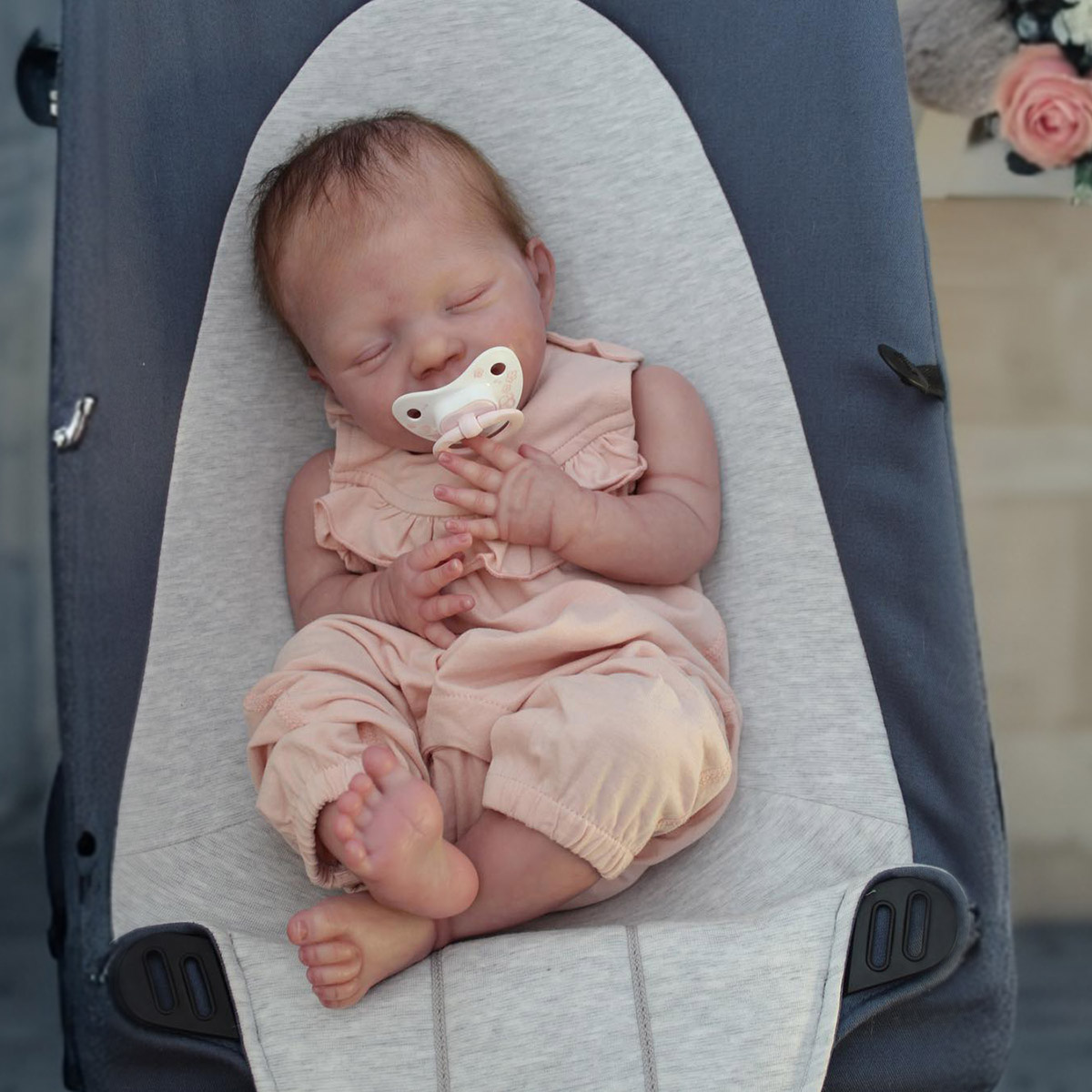 [New] 20" Blinking Eyes Reborn Newborn Doll Girl Talirata with Painted ...