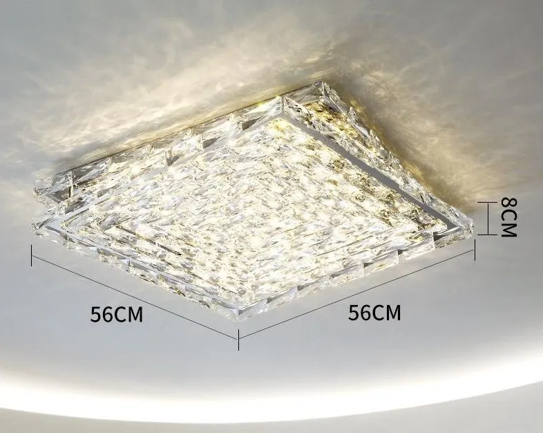 Simple Living Room Ceiling Lamp LED Crystal Lamp