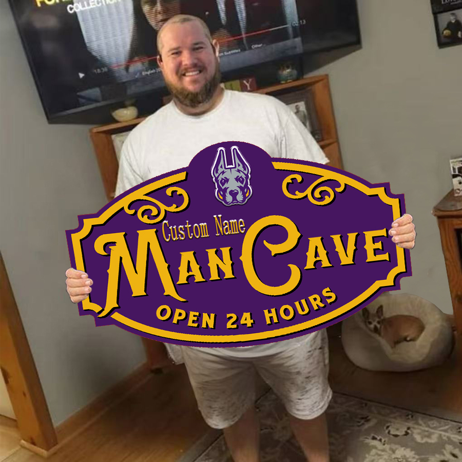 Custom Name Albany Great Danes Man Cave&Diva Cave Sign
