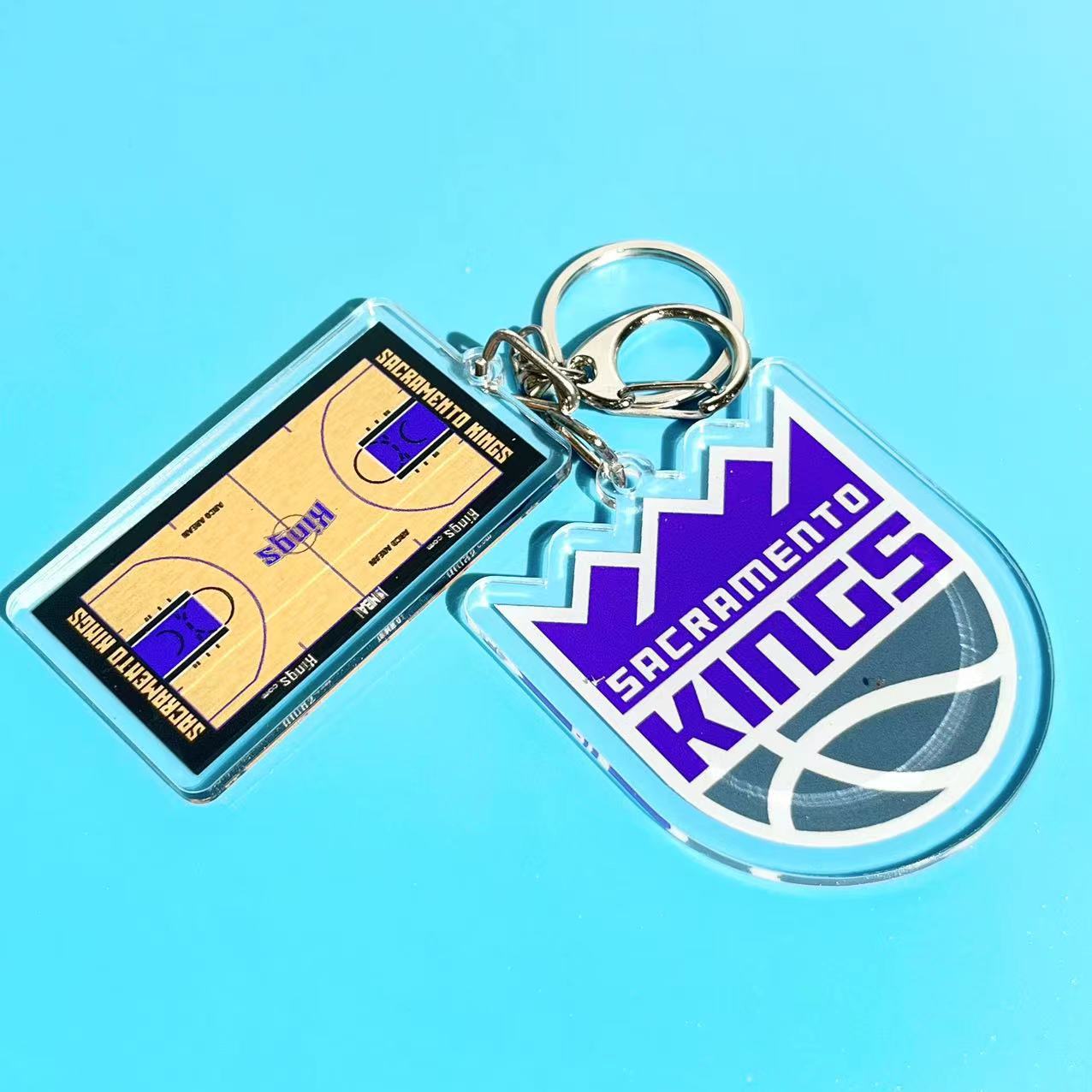 SAC Stadium&Badge Keychain
