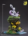 Pikachu Family & Mewtwo & Mew - Pokemon Resin Statue - Moon shadow ...