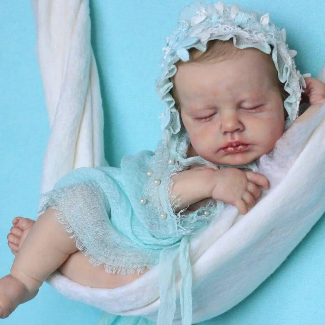 20 " Real Life Handmade Eyes Closed Reborn Baby Girl Bblythe,Unique ...