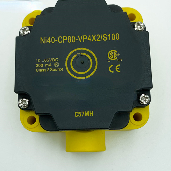 Square Proximity Switch NI40-CP80-VP4X2/S100 DC Four Wire PNP Normally ...