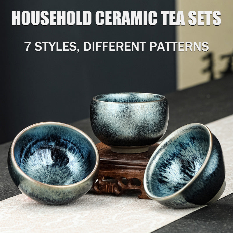 Household Tea Bowls, Tea Cups, Ceramic Tea Sets
