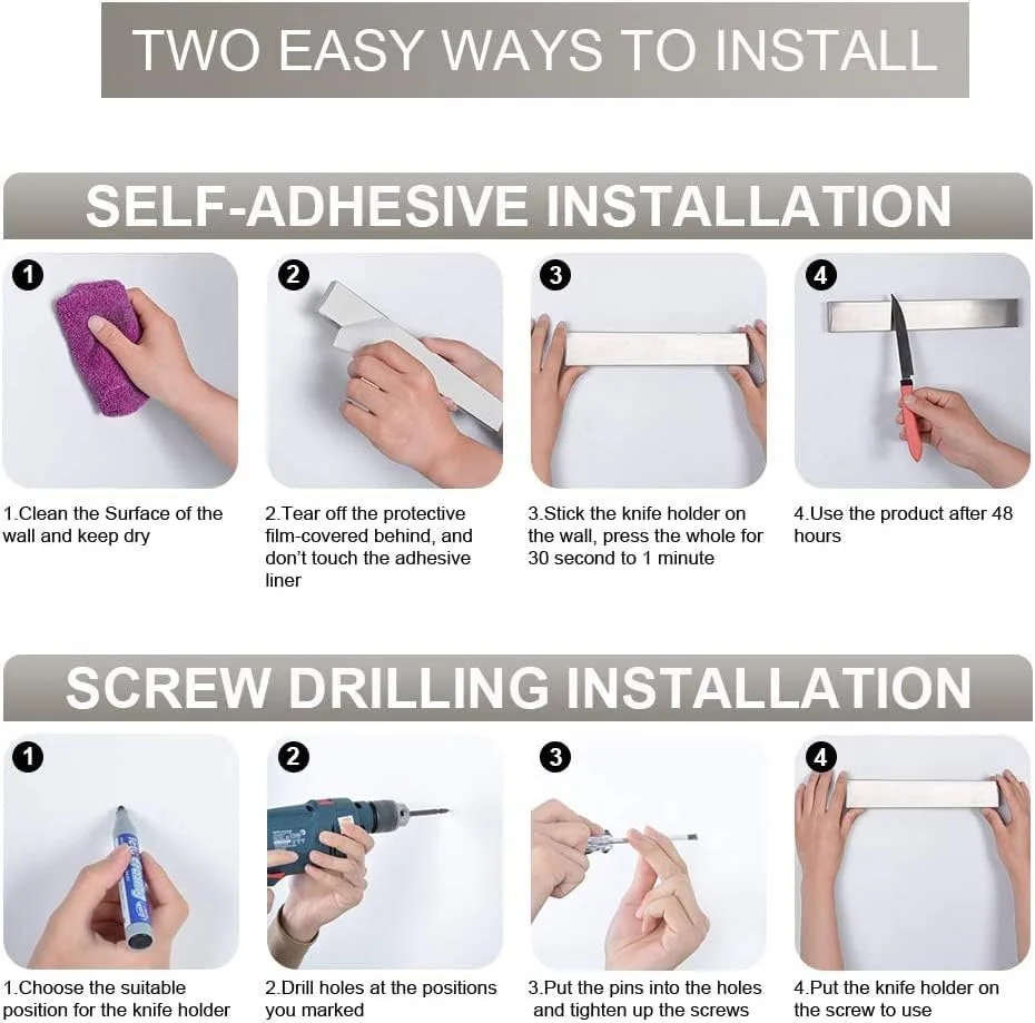 16 Inch Magnetic Knife Strip