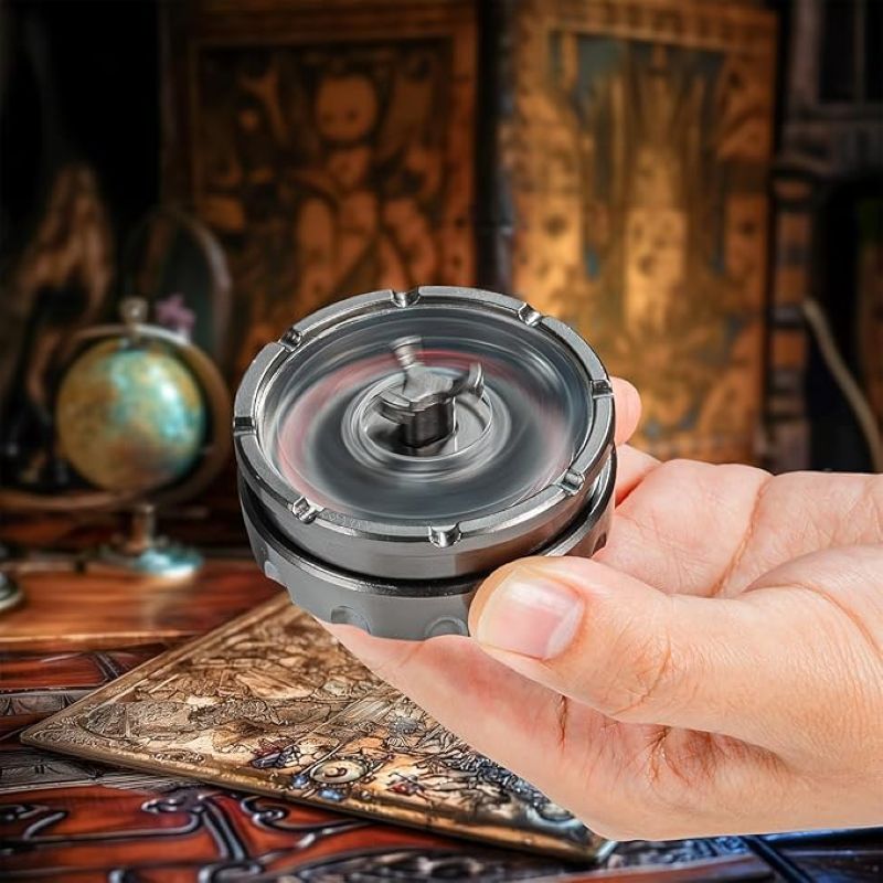 D20 Metal Spinner Dice