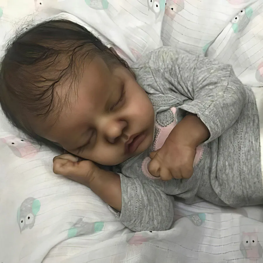 12" Gorgeous Afrcian American Girl Genesis Verisimilitude Reborn Baby ...