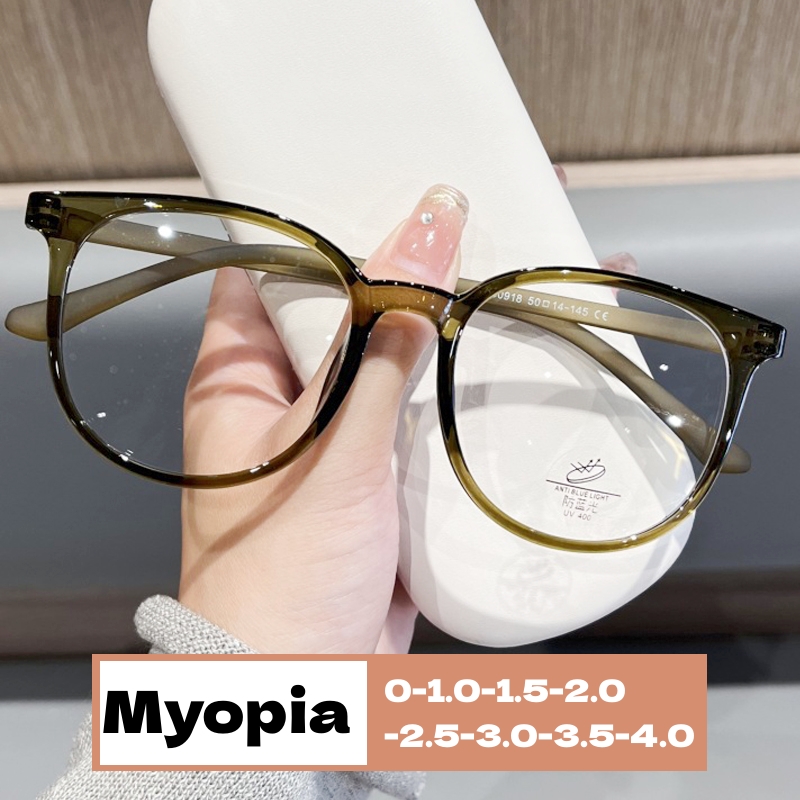 Women's New Blue Light Blocking Eyeglasses Frames Men Large Round ...