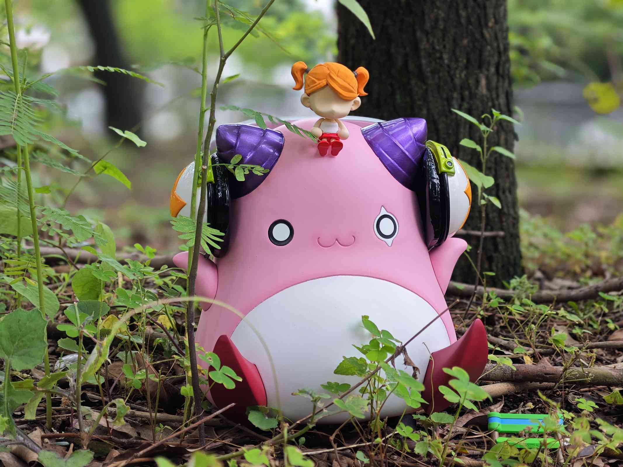 Pink Bean Chair - MapleStory Resin Statue - YMG Studio