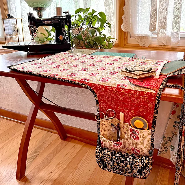 DIY Sewing Machine Organizer Template Set - With Instructions