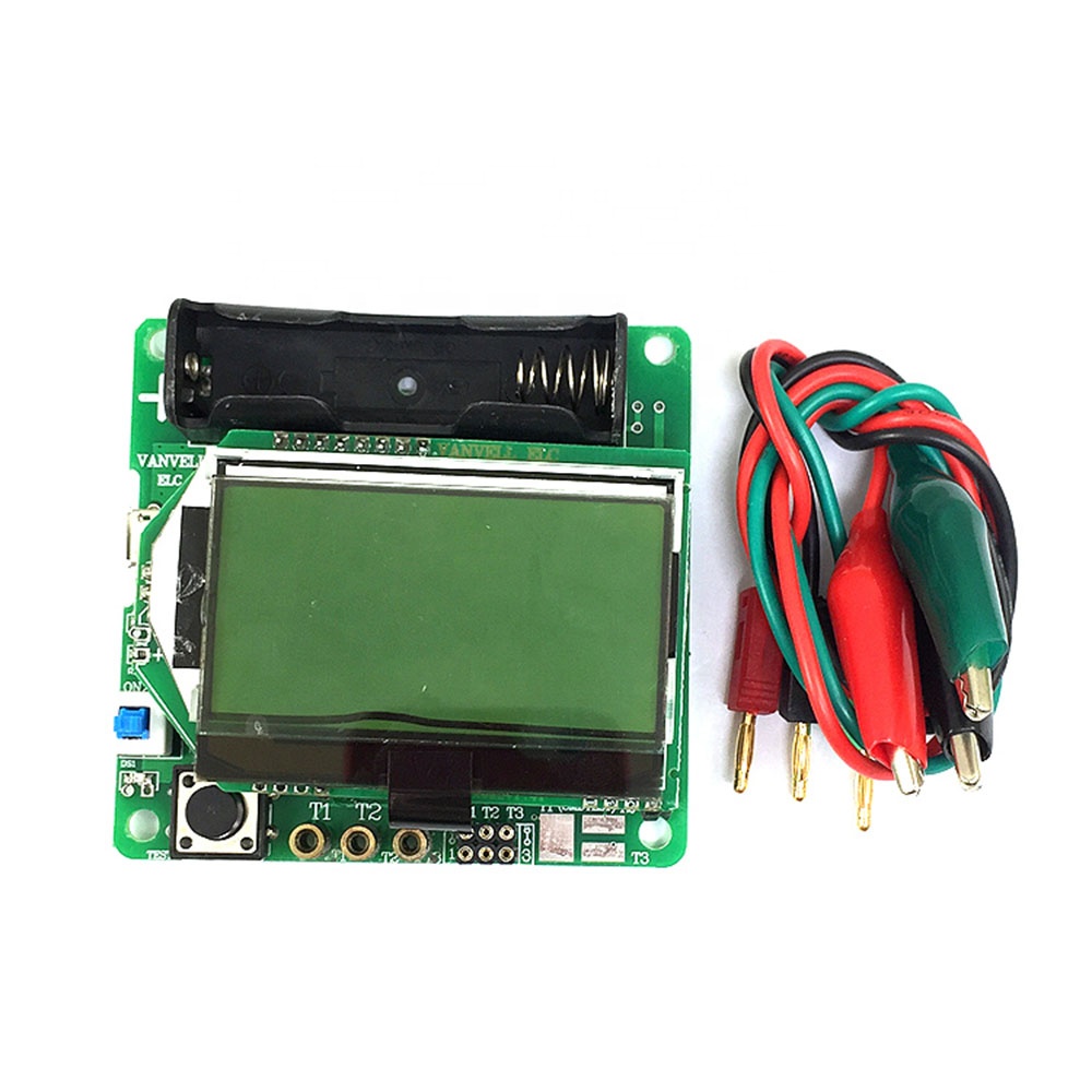 Multi-function Transistor Tester ESR Meter ATMEGA328 Graphics Display ...