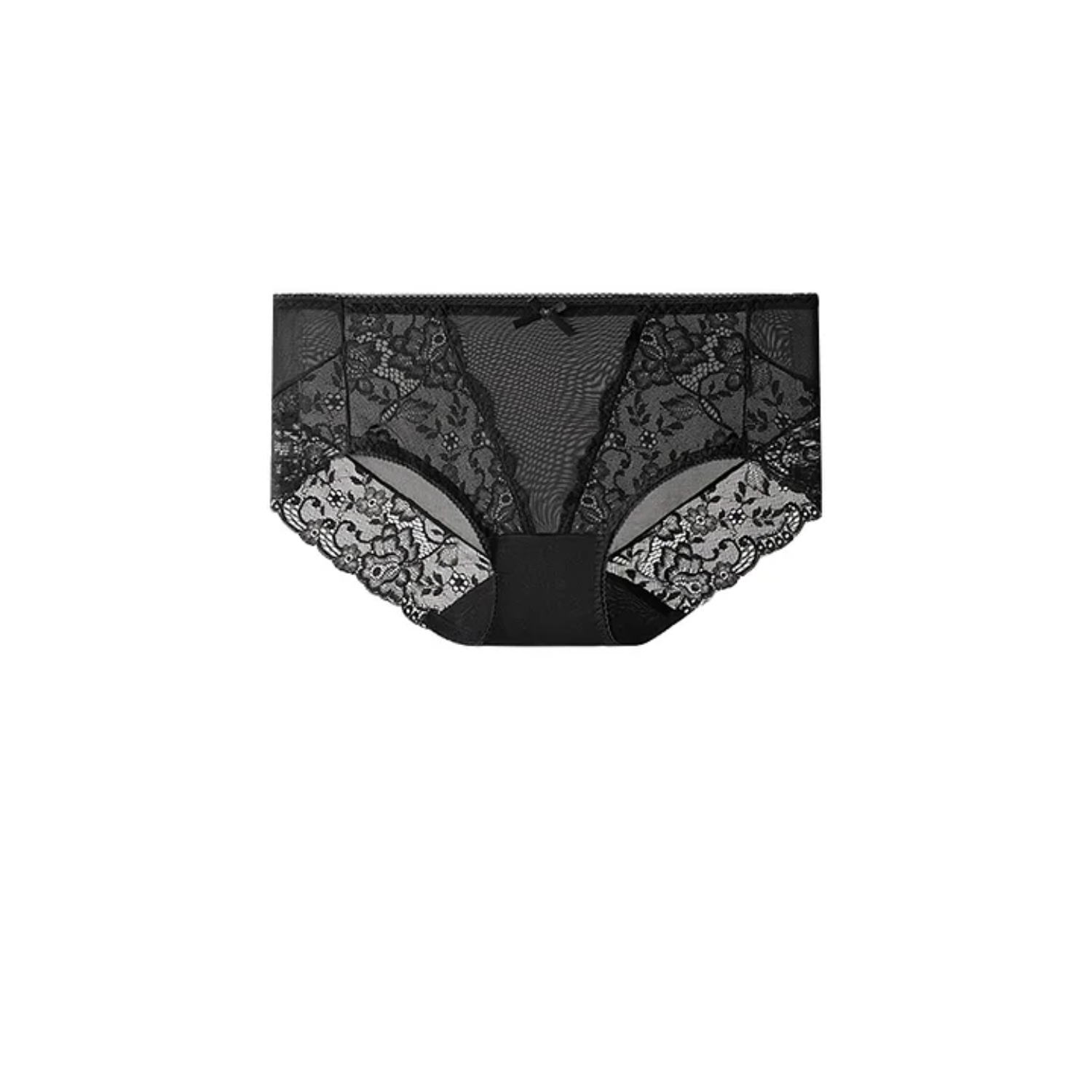 RealSilkLife | 100% Silk Lace Panties Mid-Waist for Women