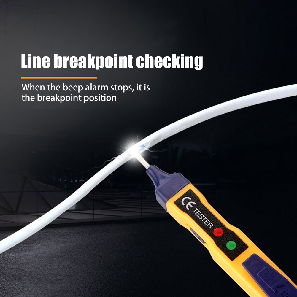 Non-contact Alarm AC Voltage Detector Tester Pen Electric Sensor Test ...