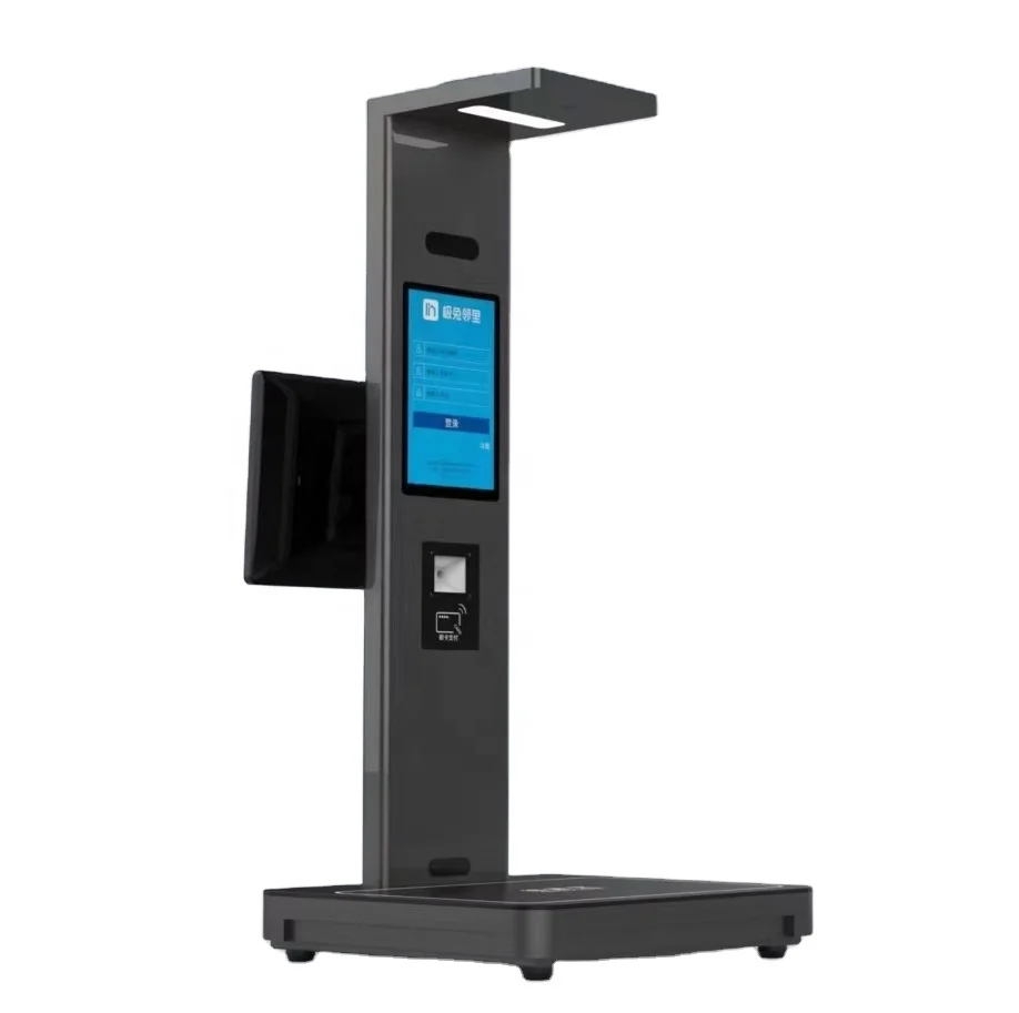 Countertop 10.1" RFID Self Service Kiosk RFID Smart POS AI Visual Self ...