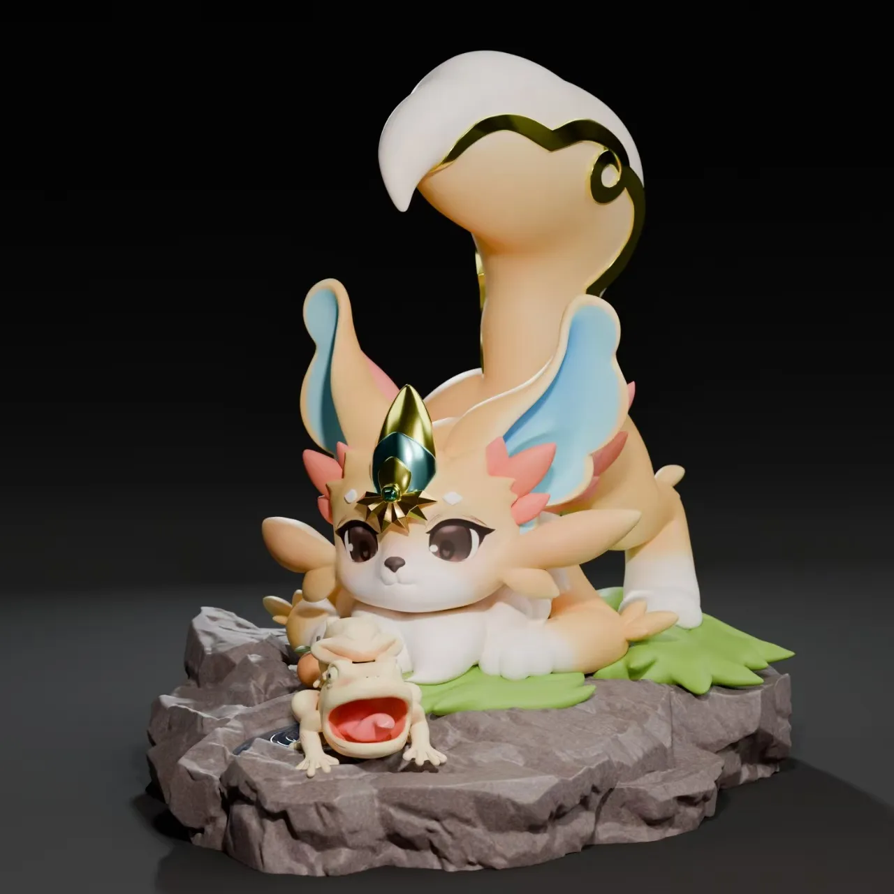 Furry Series Purrely - Duel Monsters/ Yu-Gi-Oh! Resin Statue - Spirit ...