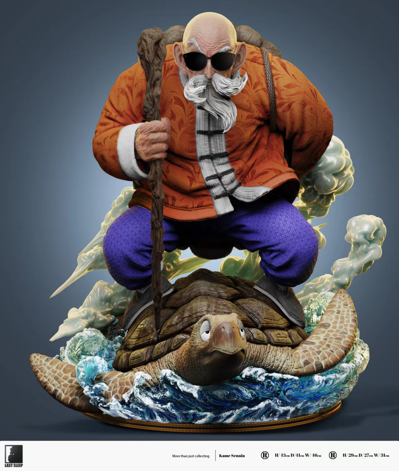 1/6 & 1/4 Scale Master Roshi - Dragon Ball Resin Statue - LAST SLEEP ...