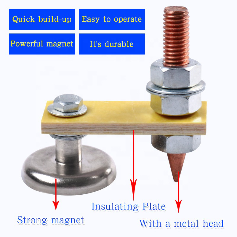 Strong magnetic grounding artifact sheet metal repair machine ...