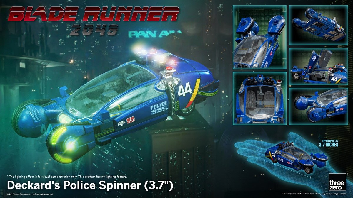 Spinner - Blade Runner 2049 Official Statue - THREEZERO
