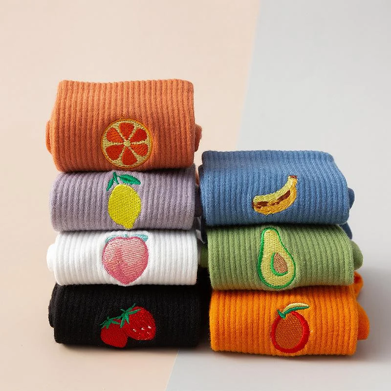 Fashion Cute Fruit Socks